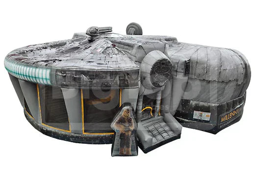 Big Top Inflatables 35' Star Wars Millennium Falcon Inflatable Obstacl