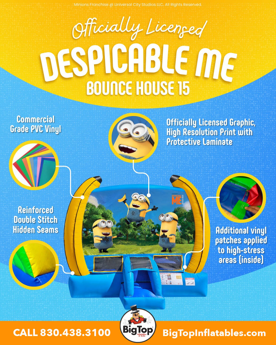 The Anatomy of a Big Top Inflatables Quality Licensed Inflatable