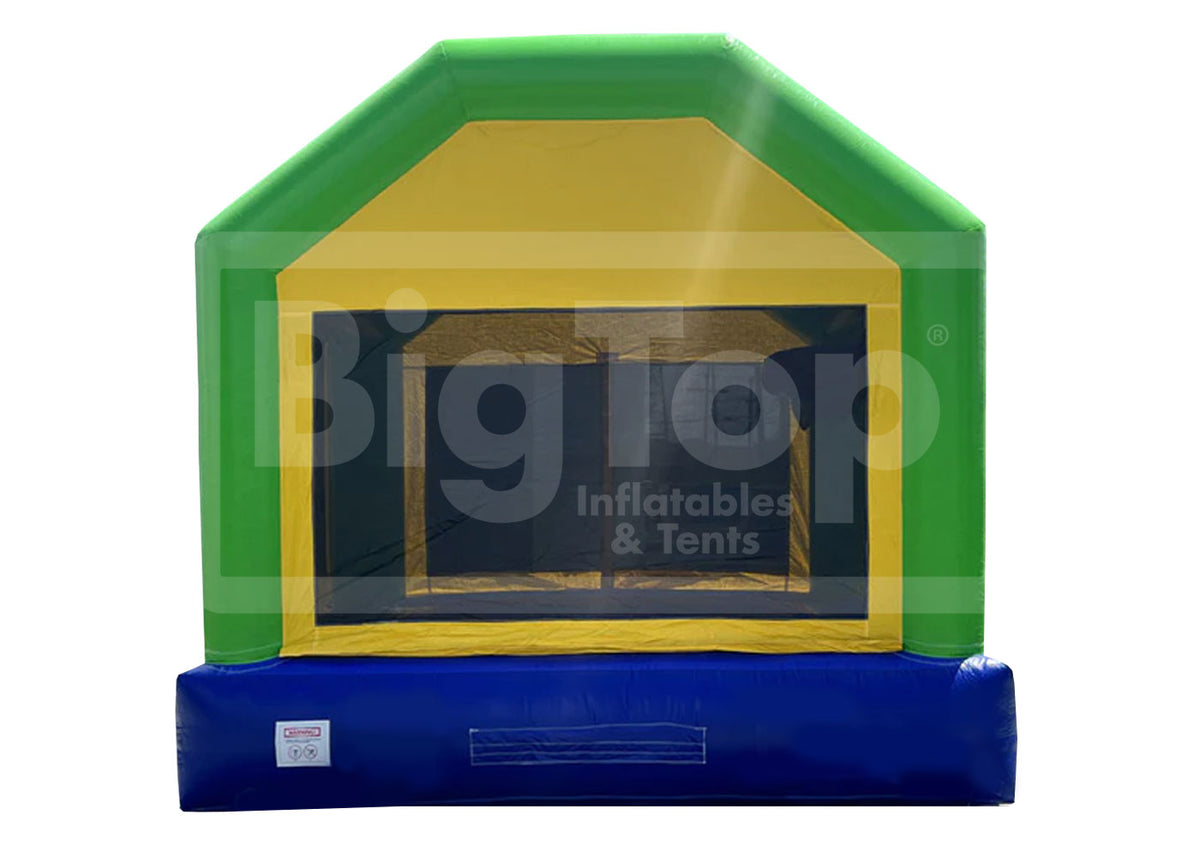 Dura Lite Funhouse Inflatable Bouncer with Indoor Basketball Goal – Big ...