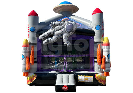 USA Space 3D Themed fun Jump House with Indoor Playground – Big Top ...