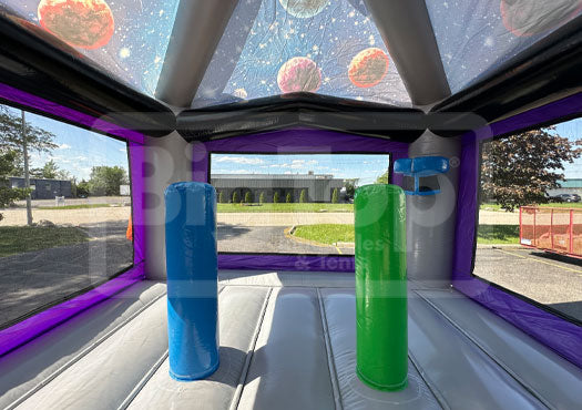 USA Space 3D Themed fun Jump House with Indoor Playground – Big Top ...