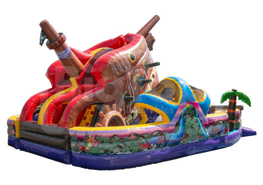 Treasure Hunt Island Obstacle Course – Commercial Inflatable for Sale ...