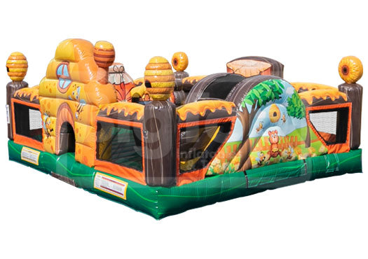 Honey Bee Inflatable Playland and Interactive Fun Course – Big Top ...