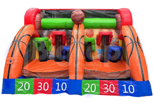Basketball 2-Player Interactive Inflatable Game – Big Top Inflatables