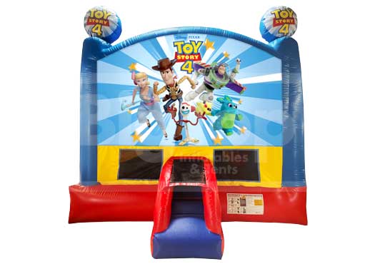 Toy Story 4 C5 Inflatable Combo with Indoor Playground and Slide – Big ...