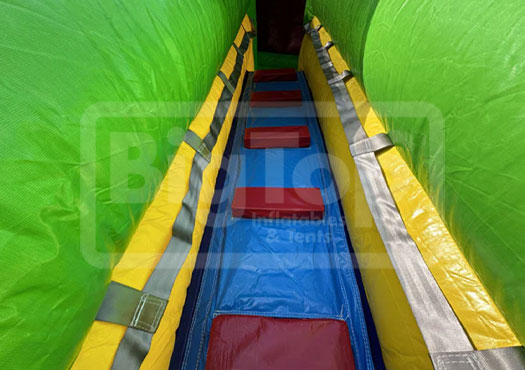 Dura Lite 18' Rainbow Slide SL (Single Lane) with Detachable Pool – Big ...