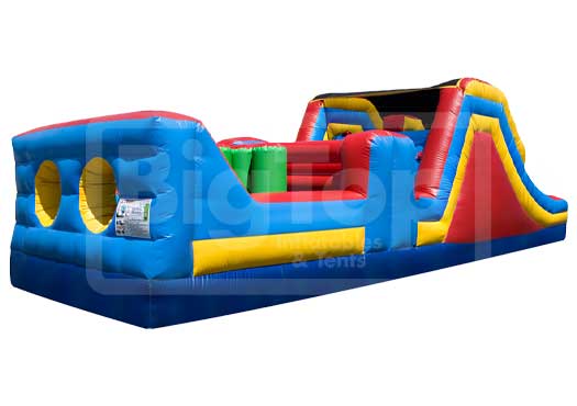 32' Fun Obstacle Course Challenge with Interactive Pop Ups and Slide ...