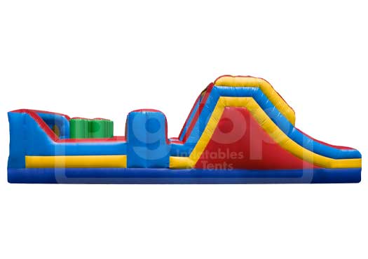 32' Fun Obstacle Course Challenge with Interactive Pop Ups and Slide ...