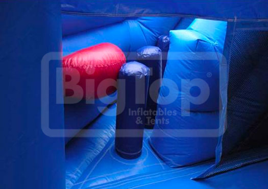 Knight Castle Inflatable Combo Jumper Bounce House with Slide – Big Top ...