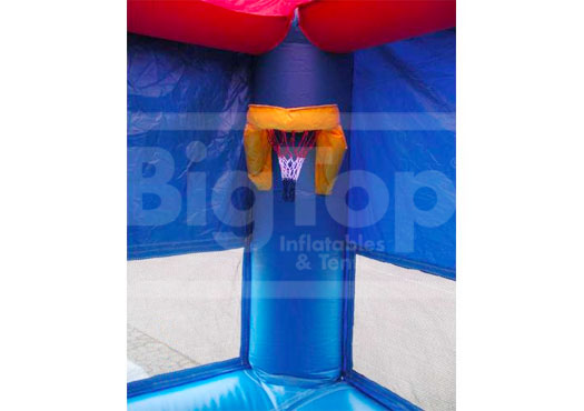 Knight Castle Inflatable Combo Jumper Bounce House with Slide – Big Top ...