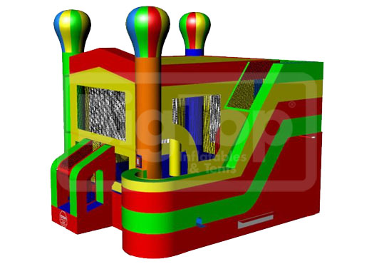 Balloon Module Inflatable Combo with Indoor Playground and Landing ...