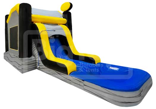 Batman EZ Wet or Dry Combo Action Themed Inflatable Fun Bounce House ...