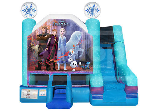 Disney Frozen 2 6in1 Inflatable Combo with Pool – Big Top Inflatables