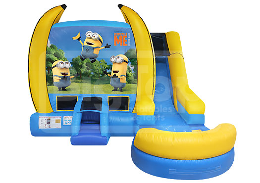 Despicable Me 6n1 Inflatable Combo with Pool – Big Top Inflatables