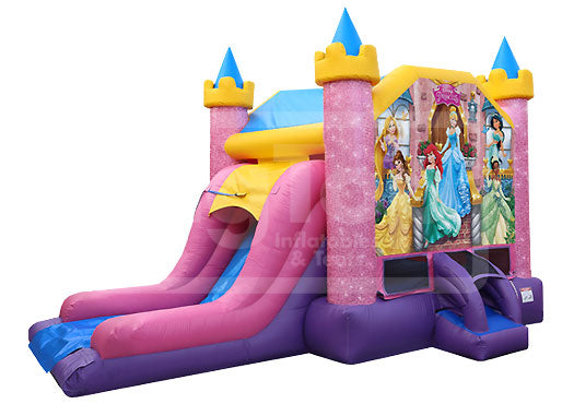 Disney Princess EZ Inflatable Combo with Pool – Big Top Inflatables