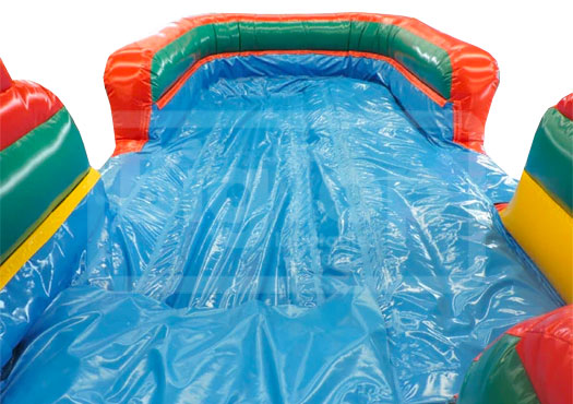 21' Volcano Themed Water Slide SL (Single Lane) with Inflatable Pool ...